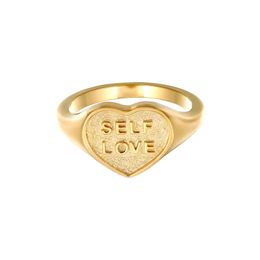 Elli Ring 'Self Love' female Gold size 58