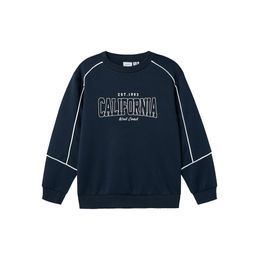 name it Sweatshirt 'NKMDELTO' boy Blue size 146/152