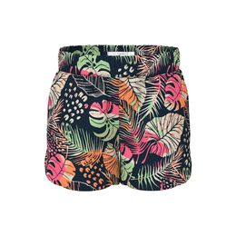 name it Shorts 'NKFVinaya' Mädchen Größe 122 navy / hellgrün / koralle / hellpink