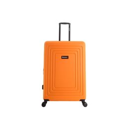 Koffer DISCOVERY "Coast", Gr. B/H/T: 52.00cm x 77.00cm x 32.00cm, orange, casual, Koffer, aus robustem ABS-Material