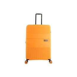 Koffer DISCOVERY "Trails", Gr. B/H/T: 51.50cm x 76.50cm x 31.00cm, orange, Polypropylen, casual, Koffer, aus Polypropylen