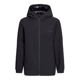 Jack & Jones Outdoorjacke JACK & JONES JUNIOR "JORVESTERBRO HOOD JACKET SN JNR", Jungen, Gr. 140, schwarz, Web, Obermaterial: 100% Polyester, unifarben, modisch, regular fit normal, Langarm, Jacken