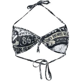 Rock Rebel by EMP Mix And Match Bikini-Oberteil schwarz in XXL Q224-533398 M395625