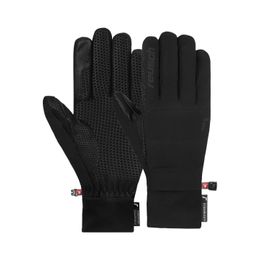 Reusch Damen Skihandschuhe "Kavik TOUCH-TEC STORMBLOXX ", schwarz, Gr. 7,5, mehrfarbig, 74% Polyester, 25% Ziegenleder, 1% Elasthan, Handschuhe,