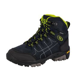 Br&uuml;tting BR&Uuml;TTING Kinder Wanderschuh "Outdoorstiefel Mount Shasta Kids Hi", Gr. 28, blau, Synthetik, Schuhe