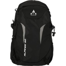 WHISTLER Sportrucksack "Alpinak", B/H/T: 12cm, schwarz, Rucks&auml;cke, mit vielseitigen Taschen
