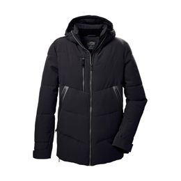 Killtec Herren Steppjacke "KOW 1 MN QLTD JCKT", schwarz, Gr. M, Oberstoff: 92% Polyester, 8% Elasthan, Futter 1: 100% Polyester/ Futter 2: 94%