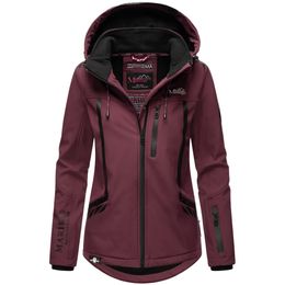 Marikoo Damen Softshelljacke "Mount-Cho-Oyu", rot, Gr. XS, Obermaterial: 95% Polyester, 5% Elasthan; Futter: 100% Polyester; Ärmelfutter: 100%