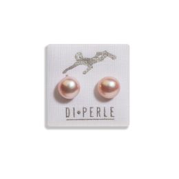 Adelia&acute;s ADELIA ́S Damen Paar Ohrstecker "Damen Perlenschmuck 925 Silber S&uuml;sswasser Perlen Ohrstecker", Damen, Silber 925 (Sterlingsilber), beige, Silber 925