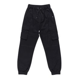 Quiksilver Jungen Cargohose "WE GET BY CARGO SURF PANT YOUT", schwarz, Gr. 16, Obermaterial: 98% Baumwolle, 2% Elasthan, Hosen