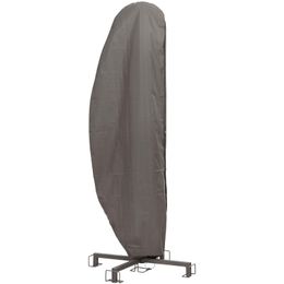 Sonnenschirm-Schutzh&uuml;lle, B:86cm H:260cm L:260cm, grau, WINZA OUTDOOR COVERS, Polypropylen (PP), Planen, f&uuml;r Schirme bis &oslash; 400 cm, Ma&szlig;e 260x60/86 cm