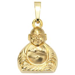 Jobo Damen Kettenanh&auml;nger "Anh&auml;nger Buddha", Gelbgold 333, gold, Gelbgold 333, Schmuckanh&auml;nger, 333 Gold