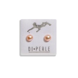 Adelia&acute;s ADELIA ́S Damen Paar Ohrstecker "Damen Perlenschmuck 925 Silber S&uuml;sswasser Perlen Ohrstecker", Damen, Silber 925 (Sterlingsilber), beige, Silber 925