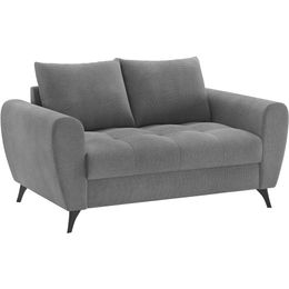 2-Sitzer MR. COUCH, B:160cm H:71cm T:90cm, grau, Memphis (Grundgewebe - 100% Polyester; Nutzschicht- 90% Polyester / 10% Polyamide), Sofas,