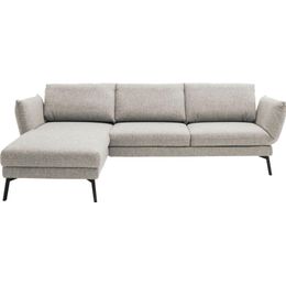 Schöner Wohnen Kollektion Ecksofa, B:329cm H:87cm T:224cm, grau, SCHÖNER WOHNEN-KOLLEKTION, 54% Polyacryl, 46% Polyester, Wohnzimmer, Sofas, "Spin, Multifunktionssofa, bequem