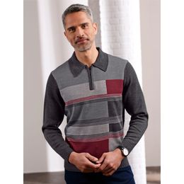 CLASSIC Damen Strickpullover "Pullover", rot, Gr. 58, gemustert, mehrfarbig, meliert, 100% Polyacryl, Pullover