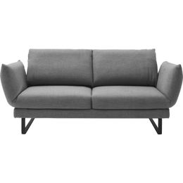 Schöner Wohnen Kollektion 2-Sitzer, B:228cm H:85cm T:215cm, grau, SCHÖNER WOHNEN-KOLLEKTION, 100% Polyester, Sofas, "Spin, Multifunktionssofa, bequem und hochwertig
