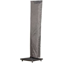 Sonnenschirm-Schutzh&uuml;lle, B:70cm H:275cm L:275cm, grau, WINZA OUTDOOR COVERS, Polypropylen (PP), Planen, geeignet f&uuml;r Schirme bis &oslash; 450-500 cm, Ma&szlig;e