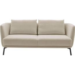 Schöner Wohnen Kollektion 2,5-Sitzer, B:190cm H:71cm T:91cm, beige, SCHÖNER WOHNEN-KOLLEKTION, 96% Polyester, 4% Polyacryl, Sofas, "Pearl, hochwertig und komfortabel, - 5
