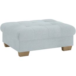 Hocker MR. COUCH, B:108cm H:44cm T:88cm, grau, Novaclean Avanti (100% Polyester), Wohnzimmer, Hocker, "Nikita II", passend zu der Garnitur, wahlweise