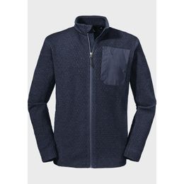 Schöffel SCHÖFFEL Herren Fleecejacke "Fleece Jacket Genua M", blau, Gr. 50, Oberstoff : 89% Polyester 10% Lyocell 1% Elasthan Oberstoff Tasche: Aussenseite: