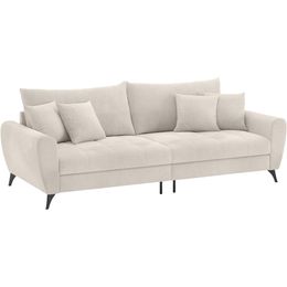 Big-Sofa MR. COUCH, B:260cm H:71cm T:108cm, beige, Novaclean Avanti (100% Polyester), Sofas, "Blackburn II", Wahlweise mit Kaltschaumpolsterung bis