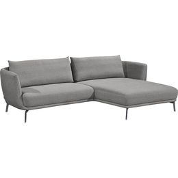 Schöner Wohnen Kollektion Ecksofa, B:270cm H:71cm T:160cm, grau, SCHÖNER WOHNEN-KOLLEKTION, 16% Baumwolle, 79% Polyester, 5% Polyacryl, Wohnzimmer, Sofas, "Pearl, zeitlos und
