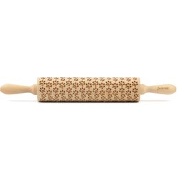 Folkroll Teigroller "3D-Motiv-Teigrolle", 43cm, braun, Teigroller, Hundepfote
