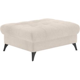 Hockerbank MR. COUCH, B:102cm H:46cm T:82cm, beige, Novaclean Avanti (100% Polyester), Hocker, "Blackburn II", Passend zu der Garnitur, wahlweise mit