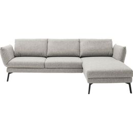 Schöner Wohnen Kollektion Ecksofa, B:329cm H:87cm T:224cm, grau, SCHÖNER WOHNEN-KOLLEKTION, 54% Polyacryl, 46% Polyester, Wohnzimmer, Sofas, "Spin, Multifunktionssofa, bequem