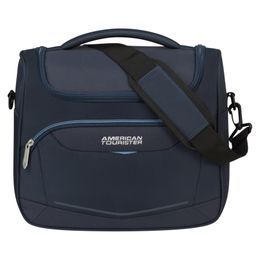 Damen Beautycase "SUMMERRIDE", American Tourister, blau, Polyester, Taschen, Handgep&auml;ck Reisegep&auml;ck Trolley-Aufsteck-System