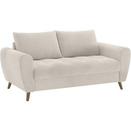 2,5-Sitzer MR. COUCH, B:180cm H:71cm T:90cm, beige, Novaclean Avanti (100% Polyester), Sofas, "Blackburn II", Wahlweise mit Kaltschaumpolsterung bis