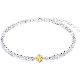 Amor Damen Tennisarmband "2039100", 21cm, Silber 925 (Sterlingsilber), silber, Silber 925 (Sterlingsilber), Armb&auml;nder, mit Zirkonia (synth.)