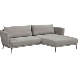 Schöner Wohnen Kollektion Ecksofa, B:270cm H:71cm T:160cm, silber, SCHÖNER WOHNEN-KOLLEKTION, 16% Baumwolle, 79% Polyester, 5% Polyacryl, Wohnzimmer, Sofas, "Pearl, zeitlos