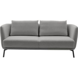 Schöner Wohnen Kollektion 2,5-Sitzer, B:190cm H:71cm T:91cm, grau, SCHÖNER WOHNEN-KOLLEKTION, 16% Baumwolle, 79% Polyester, 5% Polyacryl, Sofas, "Pearl, hochwertig und