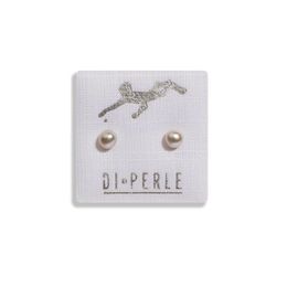Adelia´s ADELIA ́S Damen Paar Ohrstecker "Damen Perlenschmuck 585 Gelbgold Süsswasser Perlen Ohrstecker", Damen, Gelbgold 585 Gold, grau, Gelbgold 585, Gold,