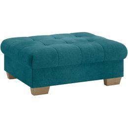 Hocker MR. COUCH, B:108cm H:44cm T:88cm, blau, Memphis (Grundgewebe - 100% Polyester; Nutzschicht- 90% Polyester / 10% Polyamide), Wohnzimmer,