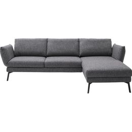 Schöner Wohnen Kollektion Ecksofa, B:329cm H:87cm T:224cm, grau, SCHÖNER WOHNEN-KOLLEKTION, 54% Polyacryl, 46% Polyester, Wohnzimmer, Sofas, "Spin, Multifunktionssofa, bequem