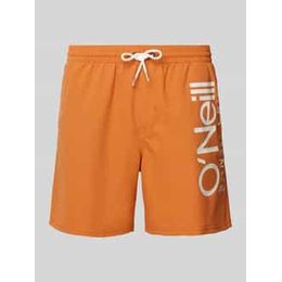 O`Neill Relaxed Fit Badeshorts mit Label-Print Modell 'ORIGINAL CALI'