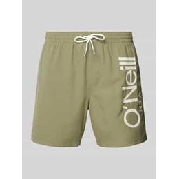 O`Neill Relaxed Fit Badeshorts mit Label-Print Modell 'ORIGINAL CALI'