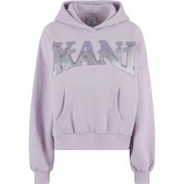 Karl Kani Sweatshirt Damen Gr&ouml;&szlig;e XL grau / lila / hellpink / schwarz / wei&szlig;