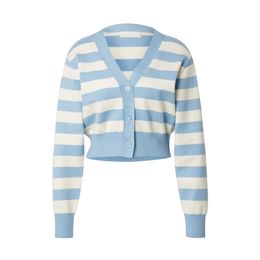 LeGer by Lena Gercke Strickjacke Damen Gr&ouml;&szlig;e S hellblau / offwhite