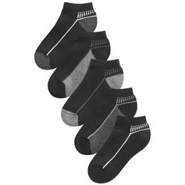 next Socken Jungen Gr&ouml;&szlig;e 31/36 dunkelgrau / graumeliert / schwarz