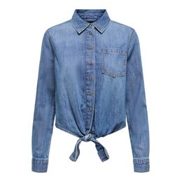 Only Bluse 'ONLSevigny Lecey' Damen Gr&ouml;&szlig;e L blue denim