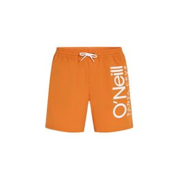 O`Neill O'neill Badeshorts 'Original Cali 16' Herren Gr&ouml;&szlig;e XL dunkelorange / wei&szlig;