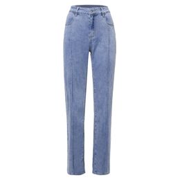 Influencer Jeans ' Piping' Damen Gr&ouml;&szlig;e 25/26 blue denim