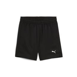 Puma Sportshorts 'TAD ESS' Jungen Gr&ouml;&szlig;e 152 schwarz / wei&szlig;