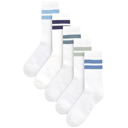 next Socken Jungen Gr&ouml;&szlig;e 16/18.5 saphir / hellblau / schwarz / wei&szlig;