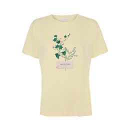 TATUUM T-Shirt 'Malati' Damen Gr&ouml;&szlig;e S chamois / gr&uuml;n / flieder / rosa