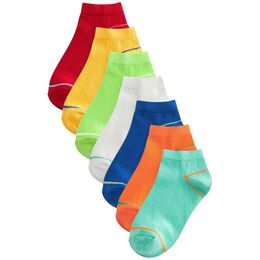 next Socken Jungen Gr&ouml;&szlig;e 19/22 dunkelblau / gelb / apfel / hellgr&uuml;n / dunkelorange / dunkelrot / wei&szlig;